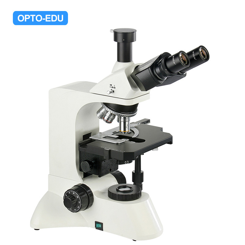Microscopio óptico compuesto polarizante sin cuerda Trinocular A12.0204 ...